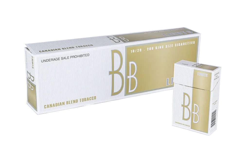 BB Light Cigarettes - West Coast Releaf